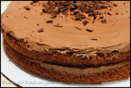 cathy's kitchen journey: Walnut Mocha Torte